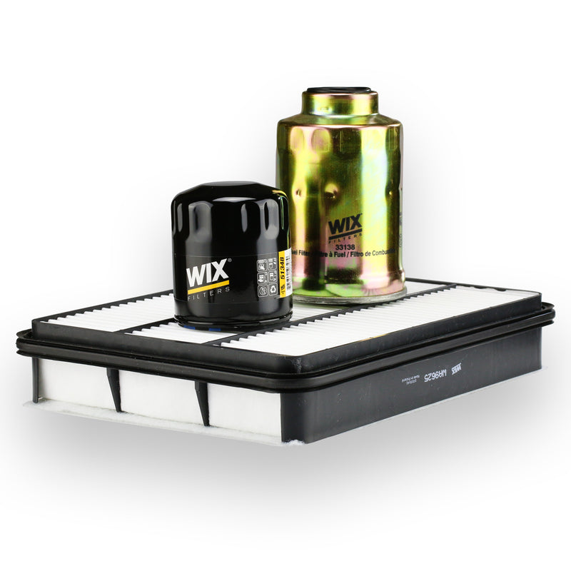 Diesel Dog Service Filter Kit - Toyota Prado 3.0L Turbo Diesel 1KD ...