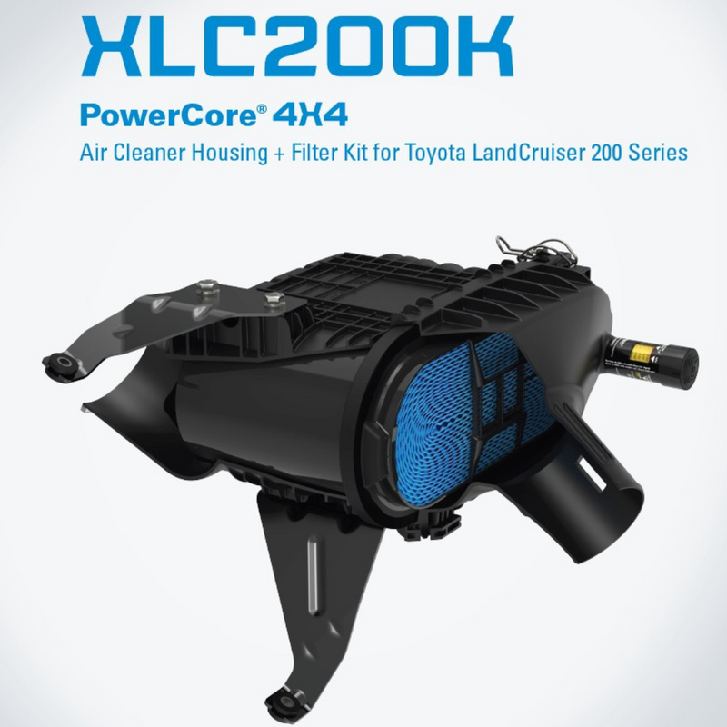 XLC200K Powercore 4X4 Housing and Filter suitable for Toyota Landcruis ...